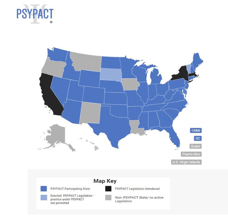 PsyPact Map | Bluegrass Health Psychology